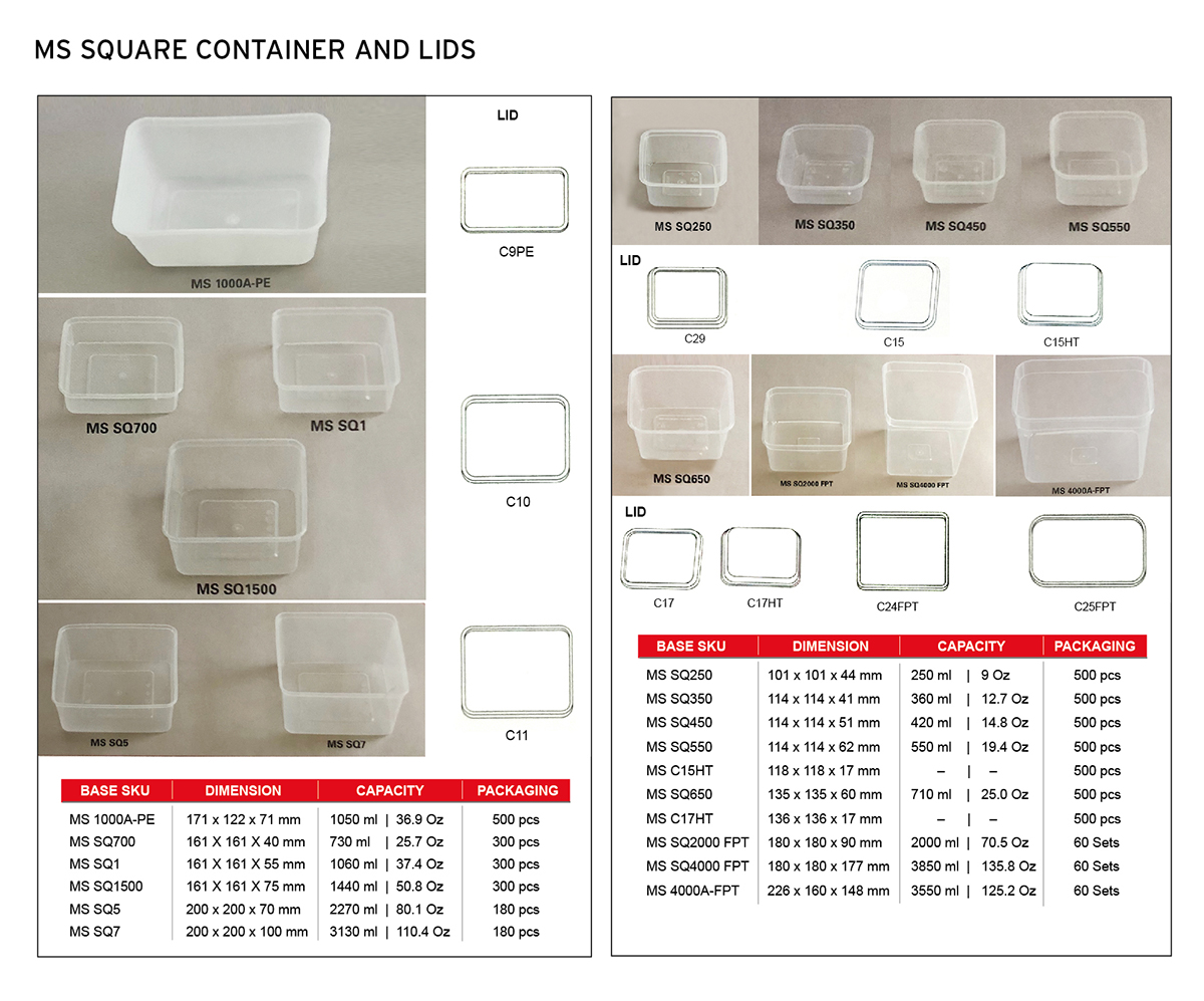 MS PRODUCT - Welcome to WENGSPACK SDN BHD